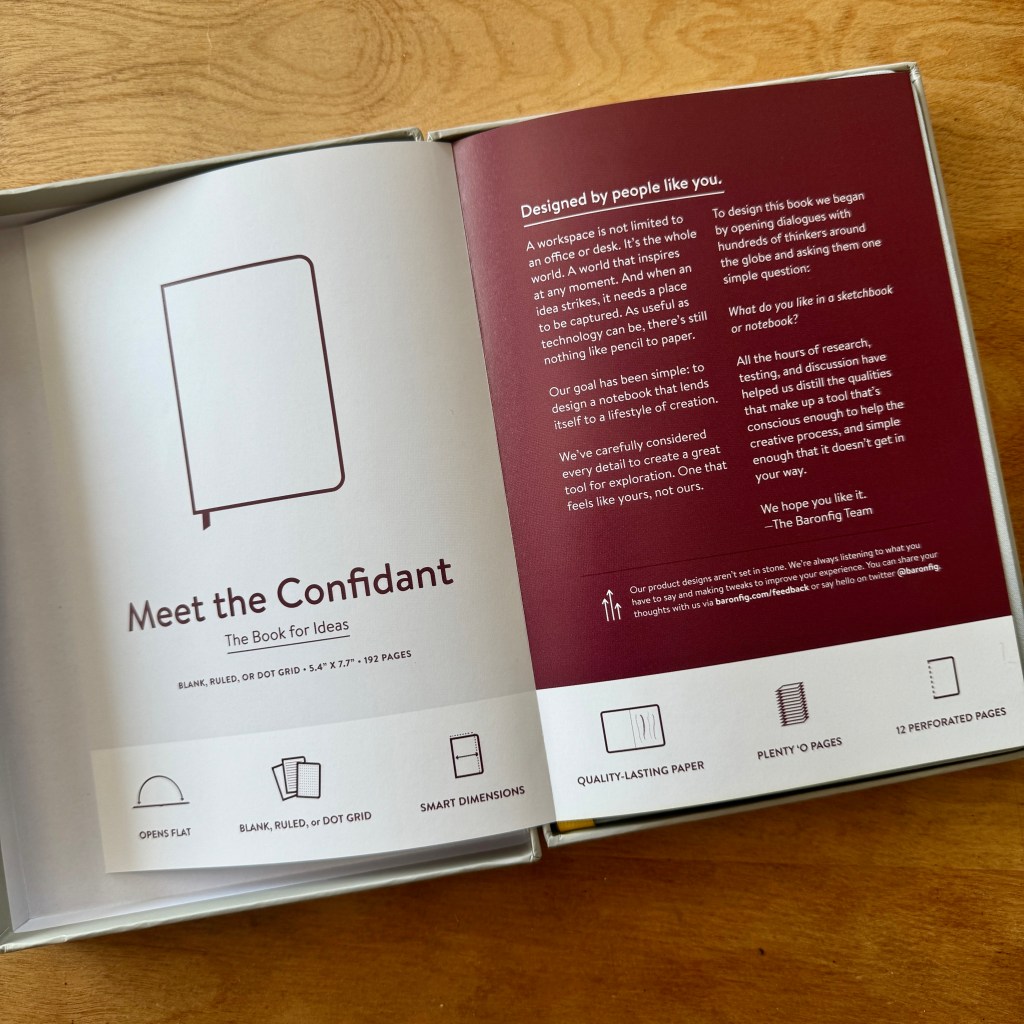 Creative: New Pen and Journal – Shifter