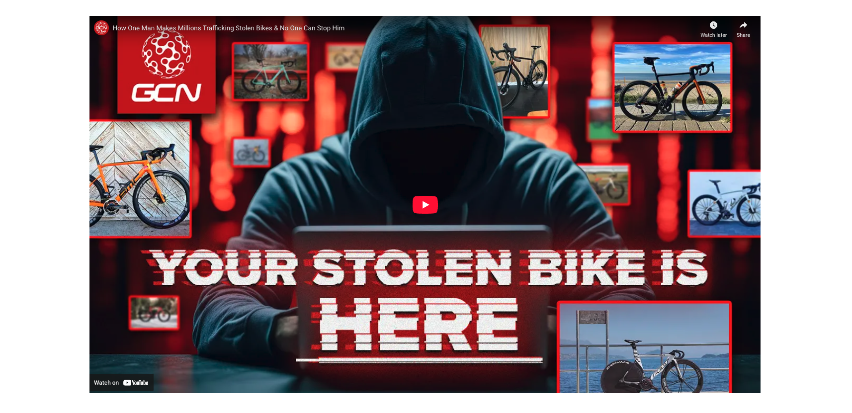 Adventure: How One Man Makes Millions on Stolen Bikes, GCN – Shifter